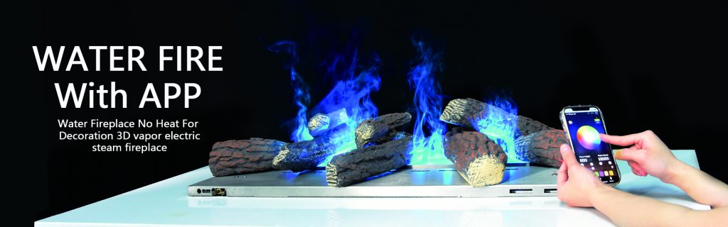 Water Vapor Fireplaces Help You Set the Mood